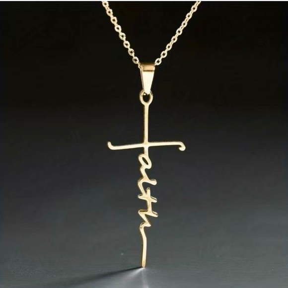 Jewelry | Faith Cross Necklace W 2 Chain | Poshmark
